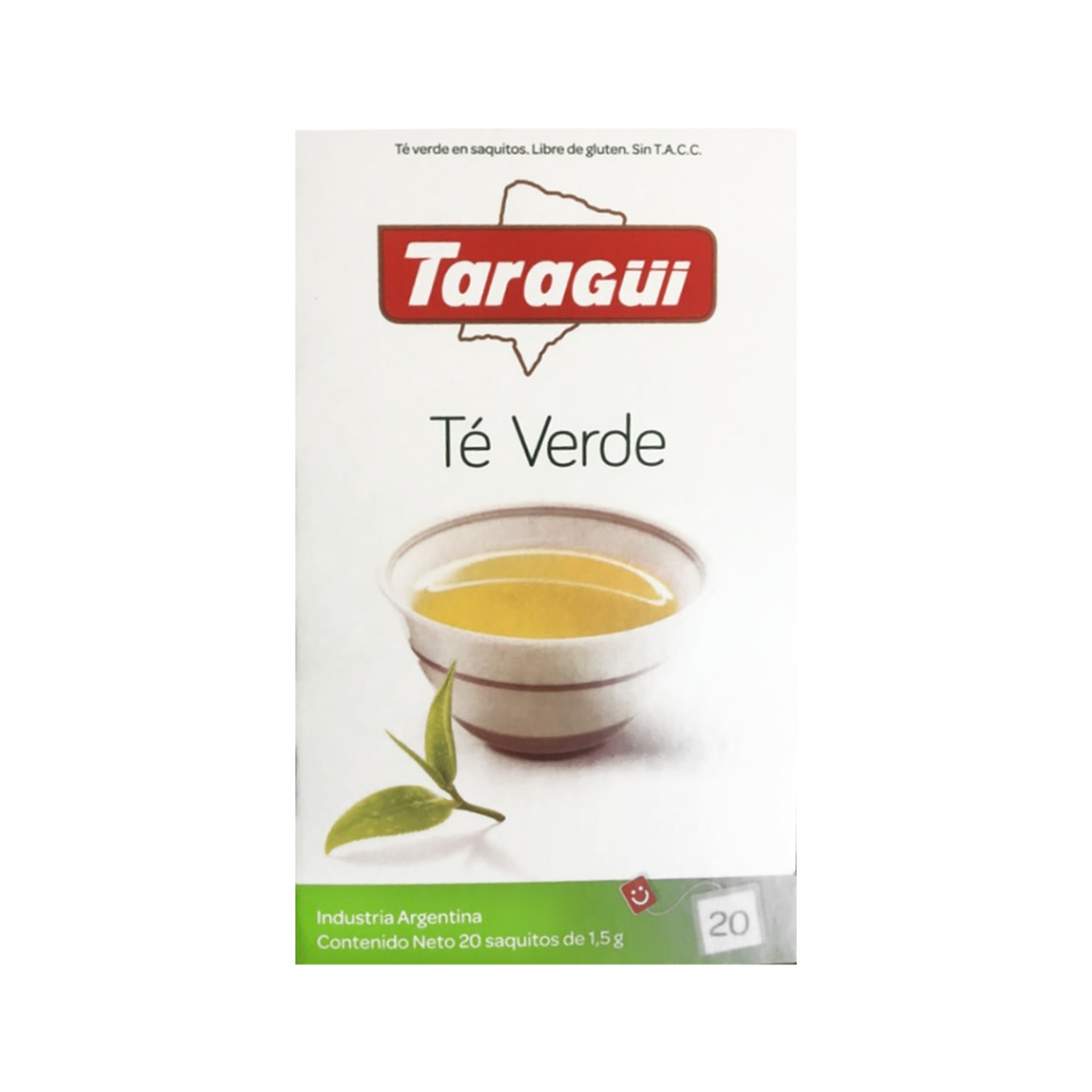 TE TARAGUI VERDE X20 30g - Leopoldo Gross