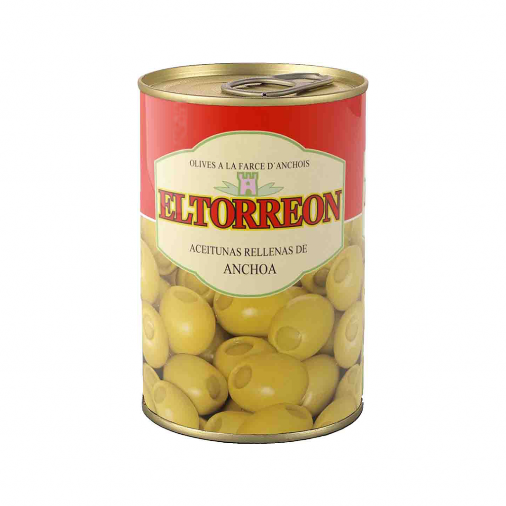 ACEITUNAS EL TORREON C/ANCHOA 350 Gs (LATA) - Leopoldo Gross
