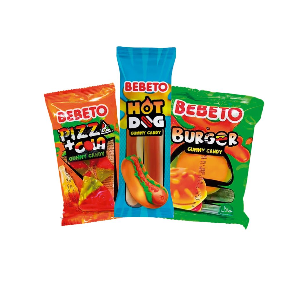 GOMITAS SURTIDAS FAST FOOD BEBETO - Leopoldo Gross